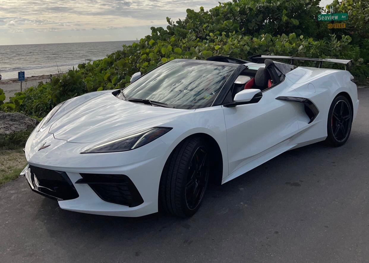 2022 Corvette Stingray Convertible White