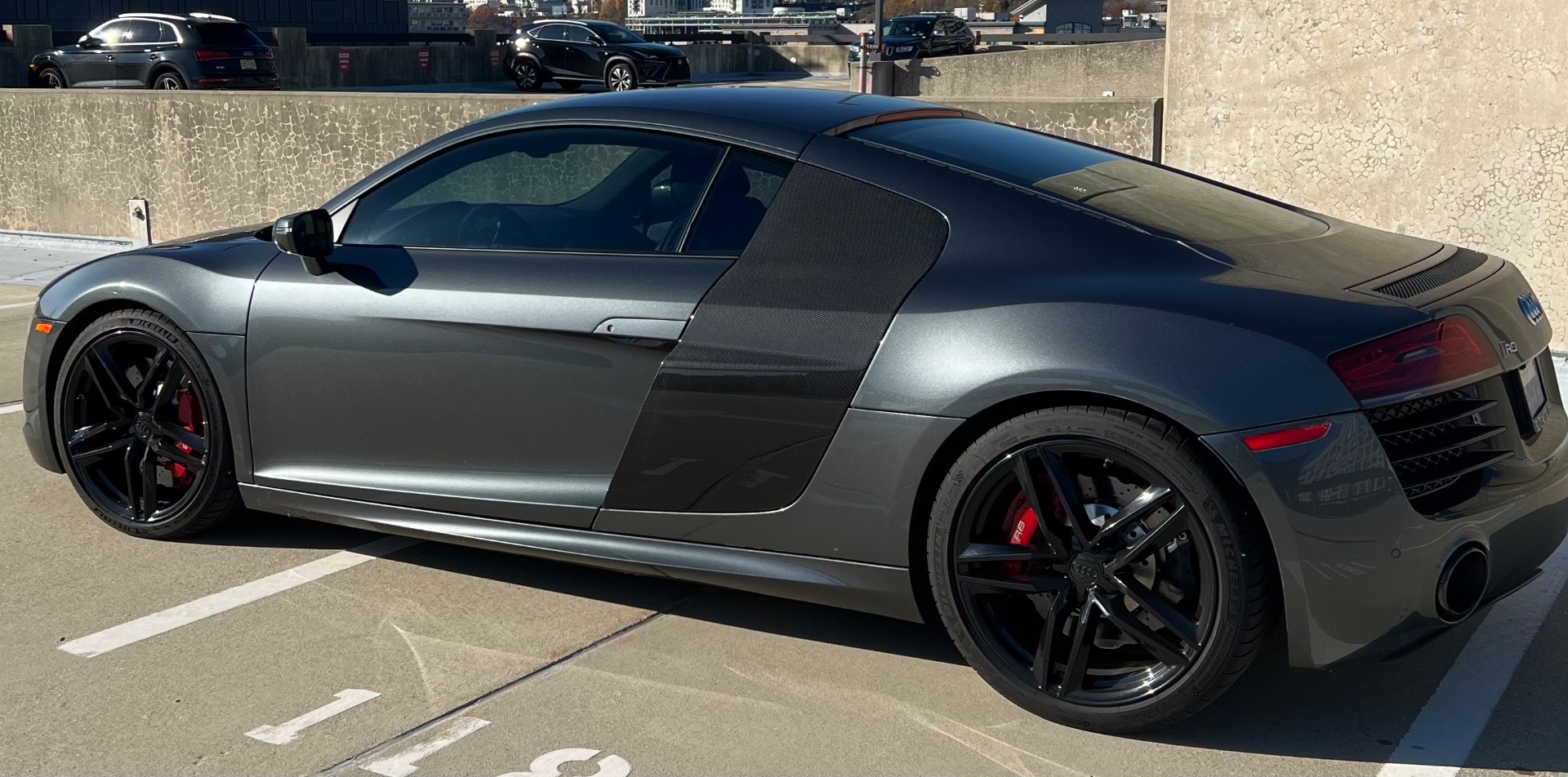Audi R8 Charcoal Grey