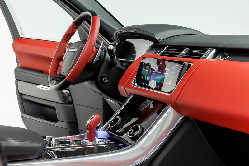 Range Rover Sport 2022 Red Interior