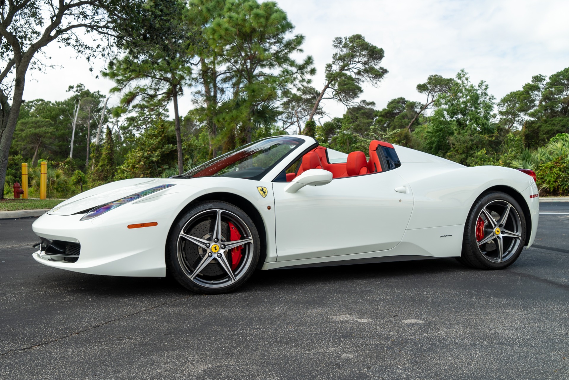 Ferrari 458 Spider White