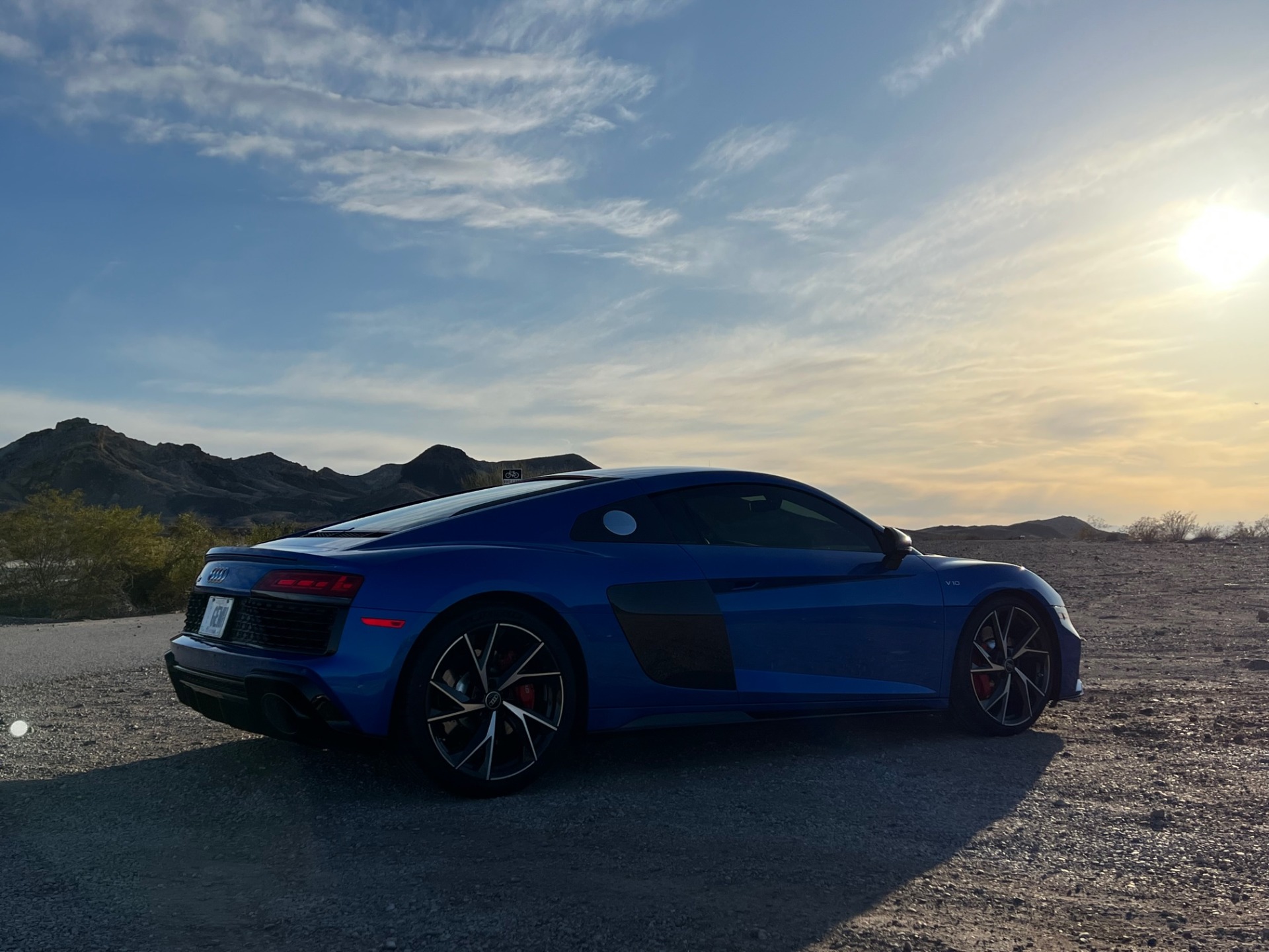 2022 Audi R8 Blue