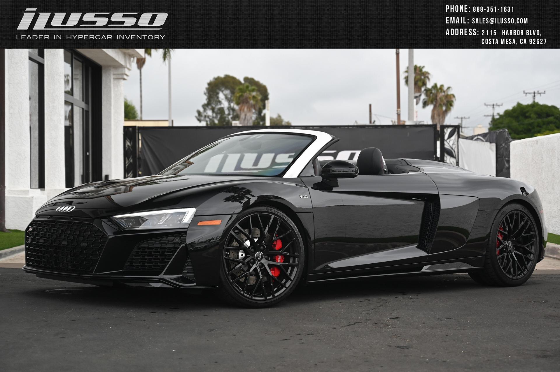 Audi R8 Spyder Matte Black