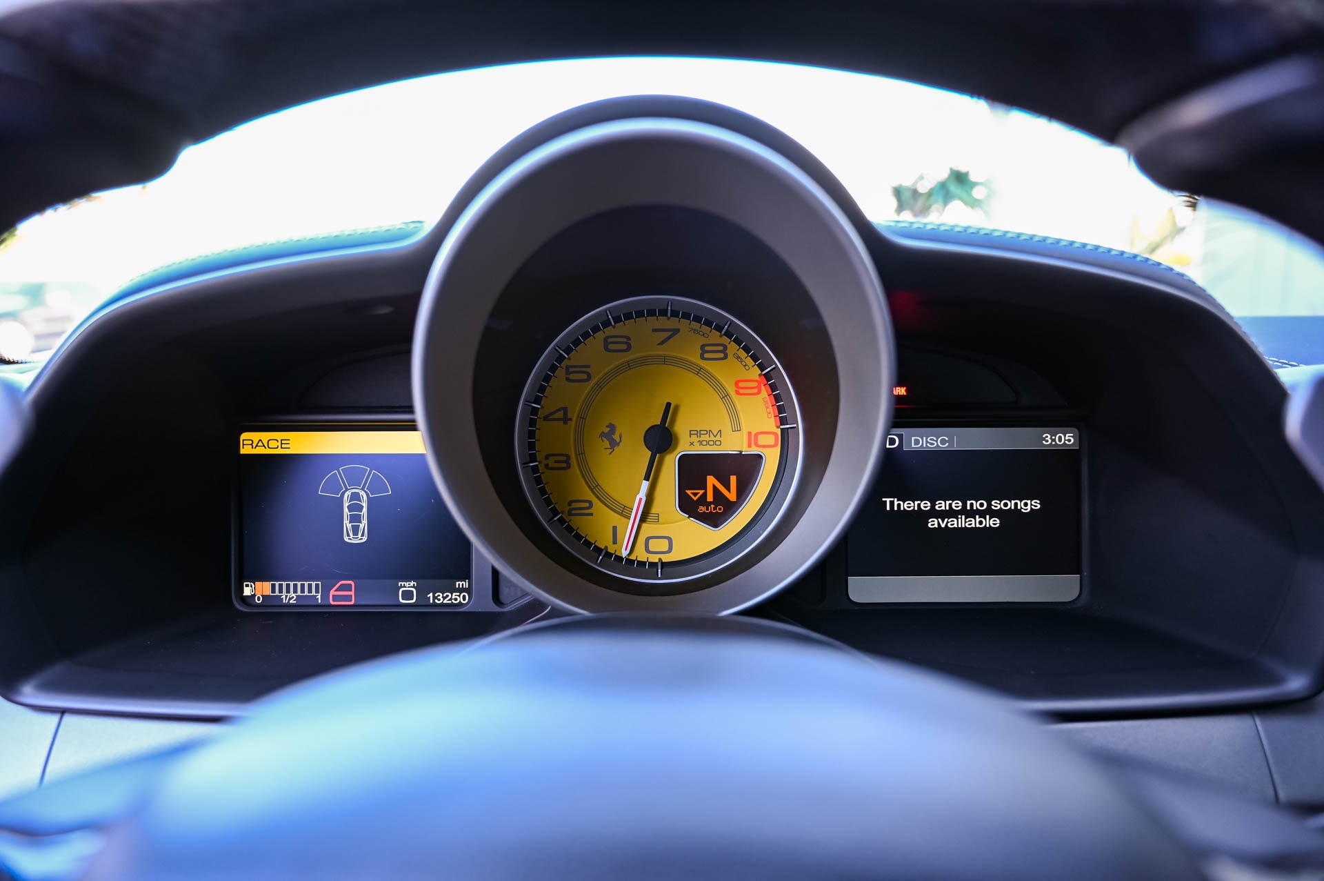 Ferrari 458 Speedometer