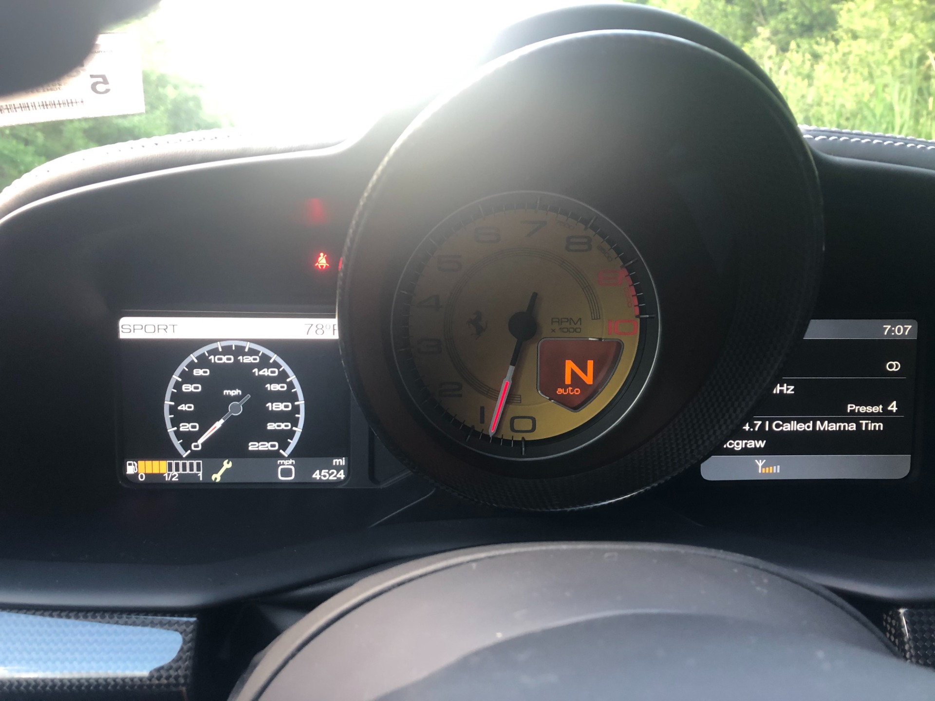 Ferrari Speedometer Top Speed
