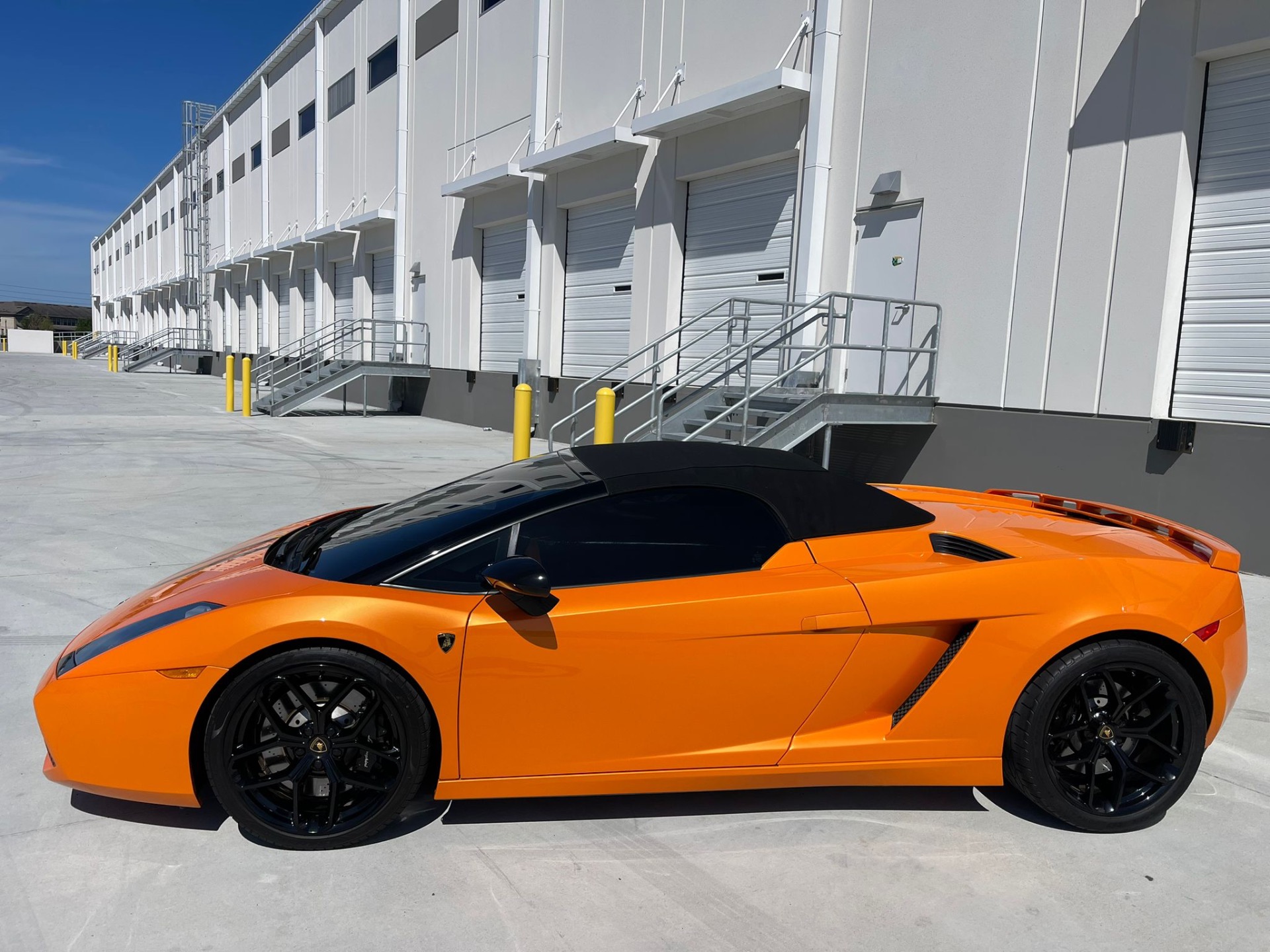 Lamborghini Gallardo Spyder Orange