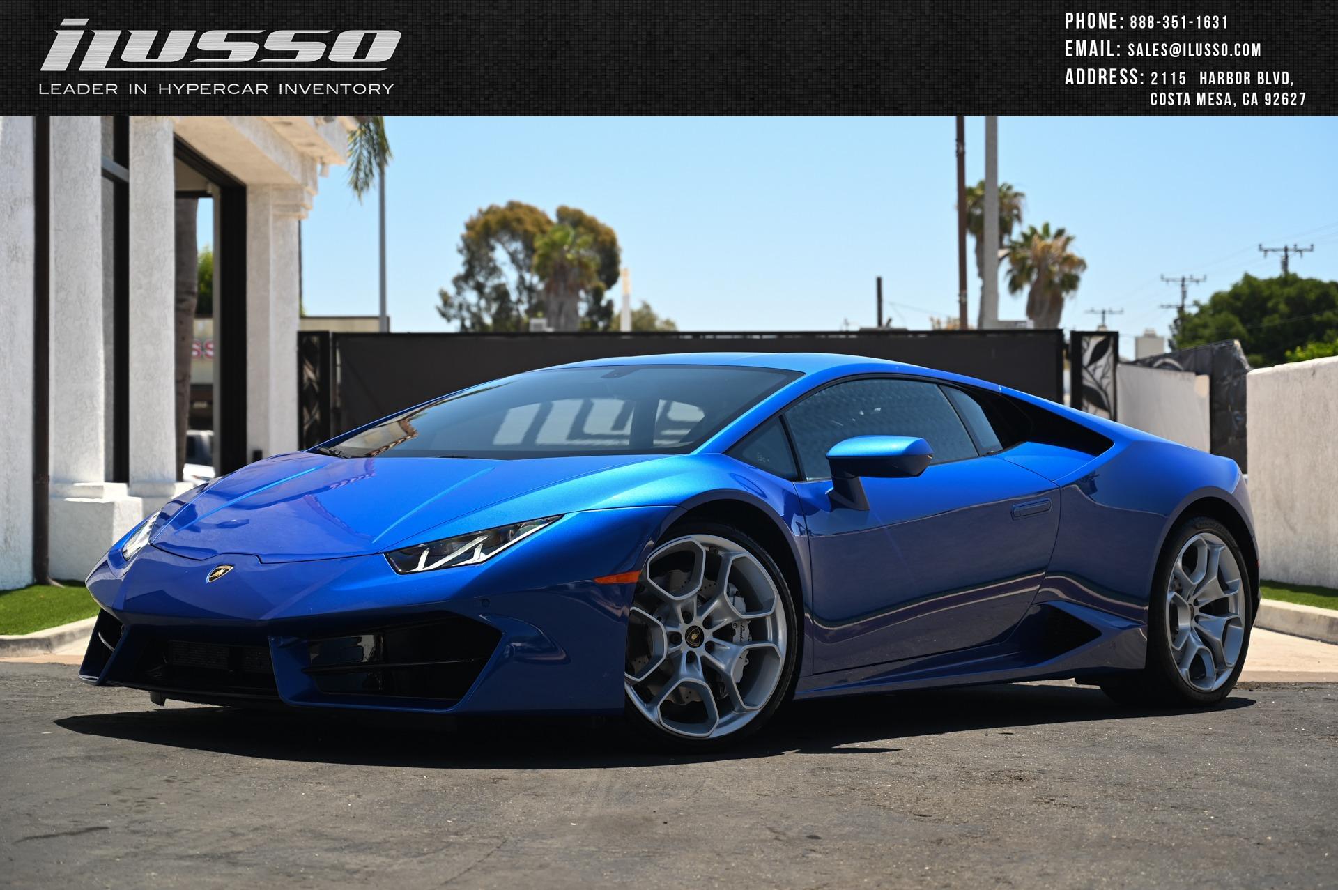 Used 2018 Lamborghini Huracan LP 580-2 For Sale (Sold) | iLusso Stock ...