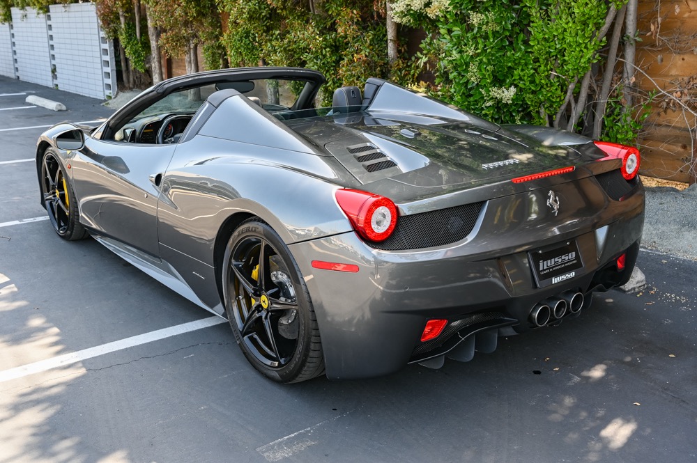 Ferrari 458 Spider Grey