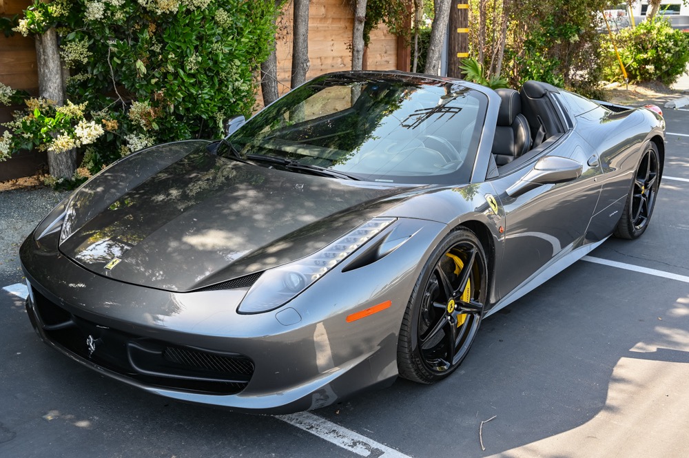 2022 Ferrari 458 Spider Grey