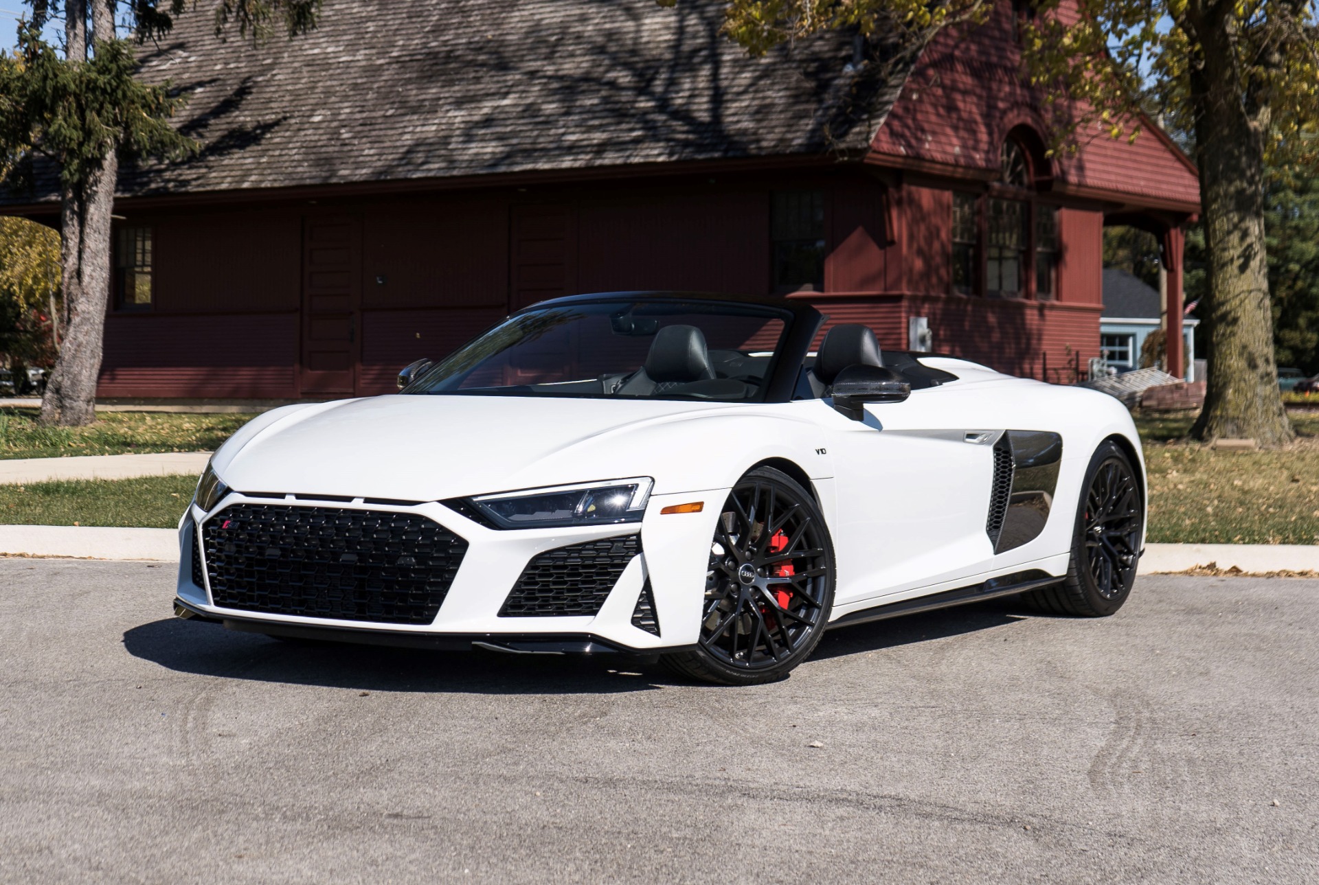 Audi R8 Spyder Matte White
