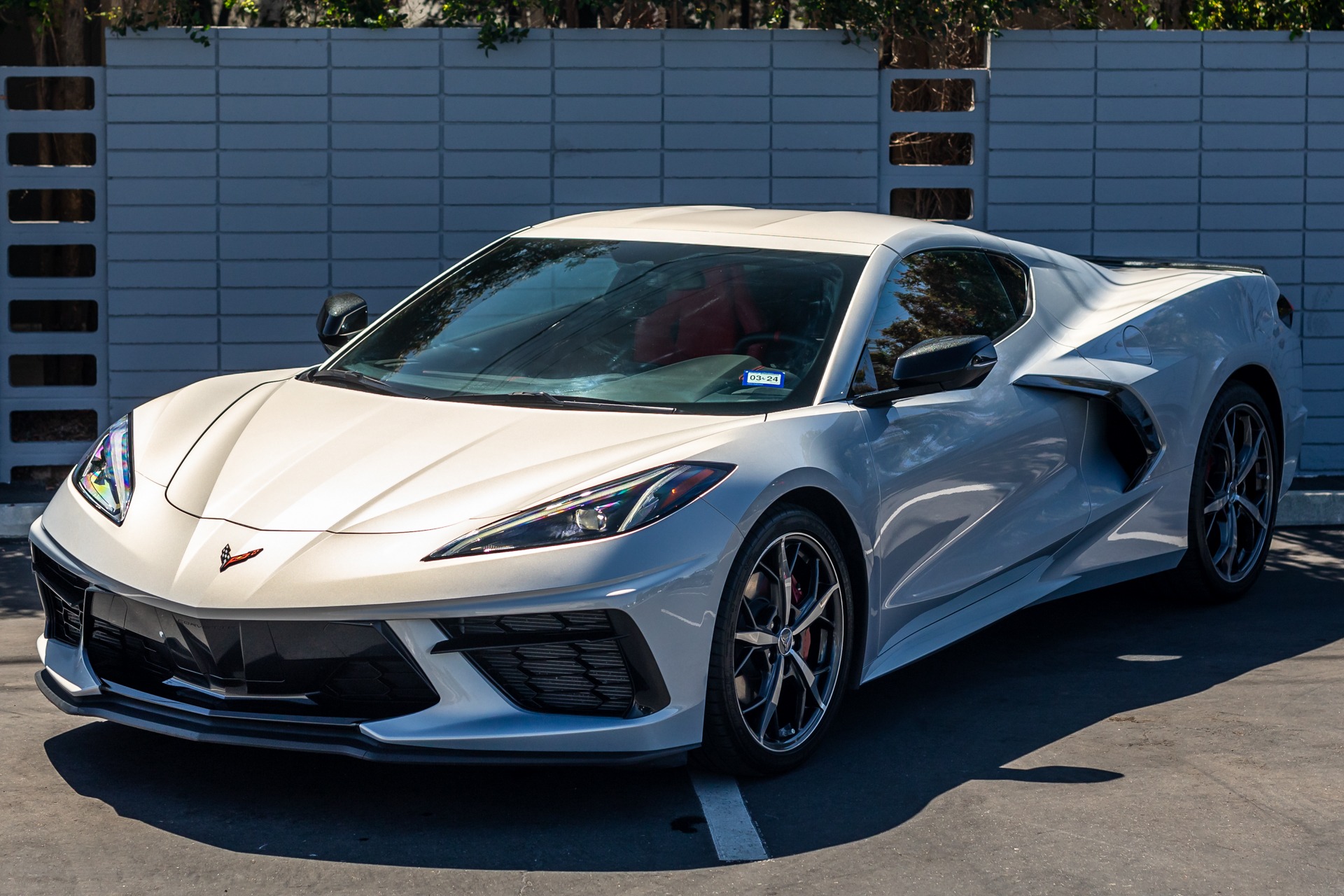 Corvette Stingray 2022 Silver