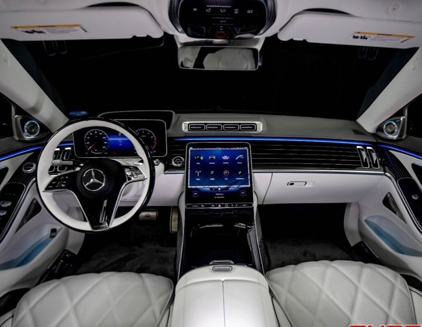 2022 S Class Interior White