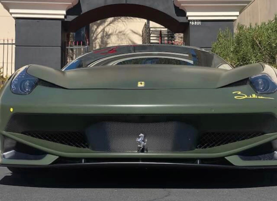 Ferrari 458 Matte Green