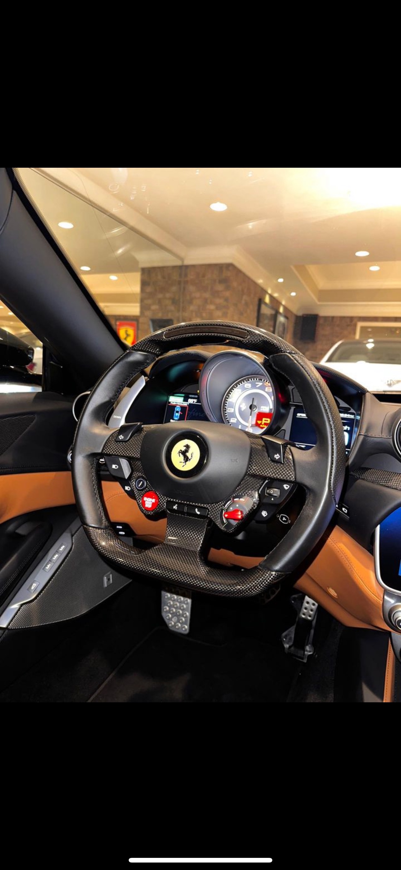 Ferrari Interior Wallpaper