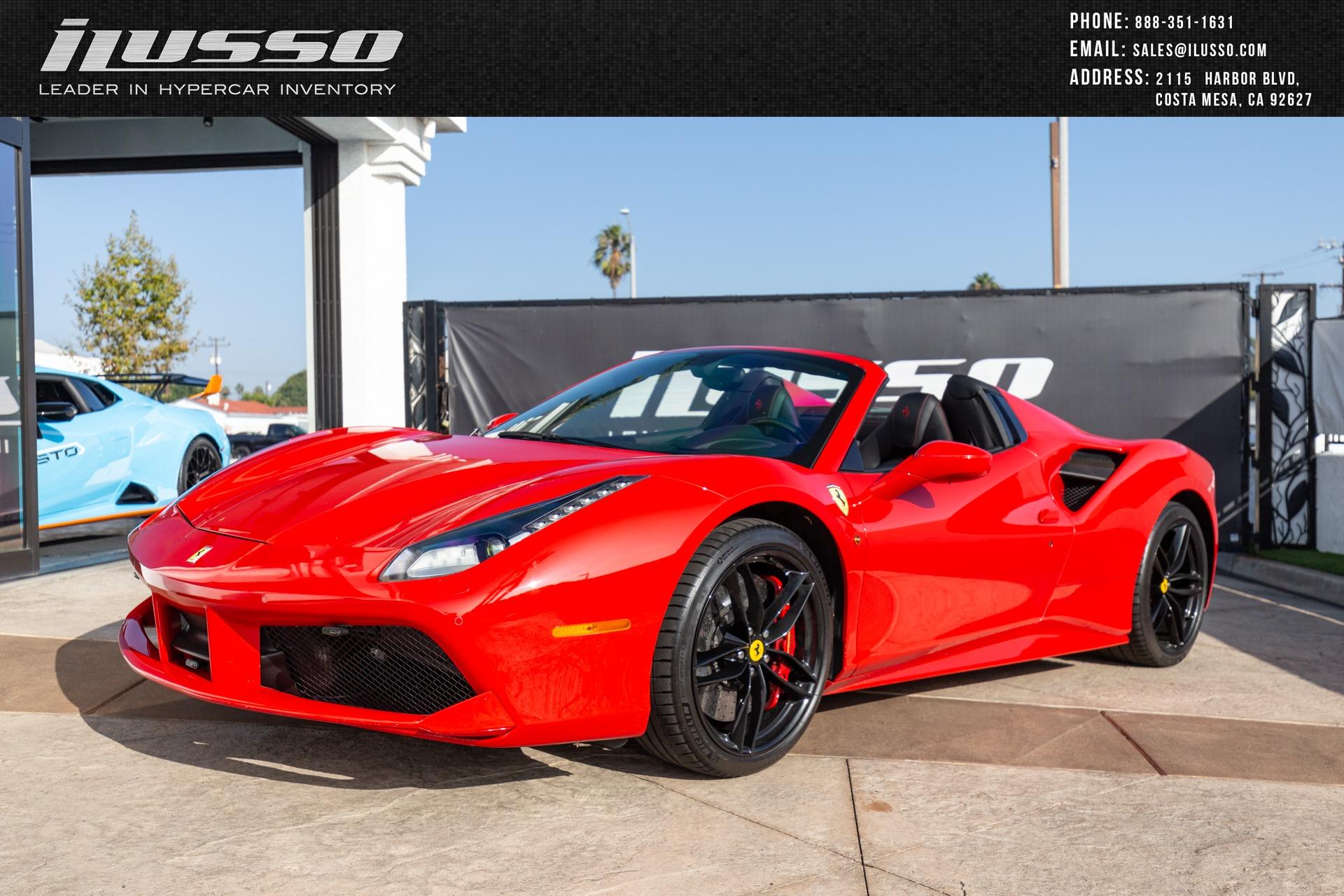 Used 2019 Ferrari 488 Spider For Sale (Sold) | iLusso Stock #41662