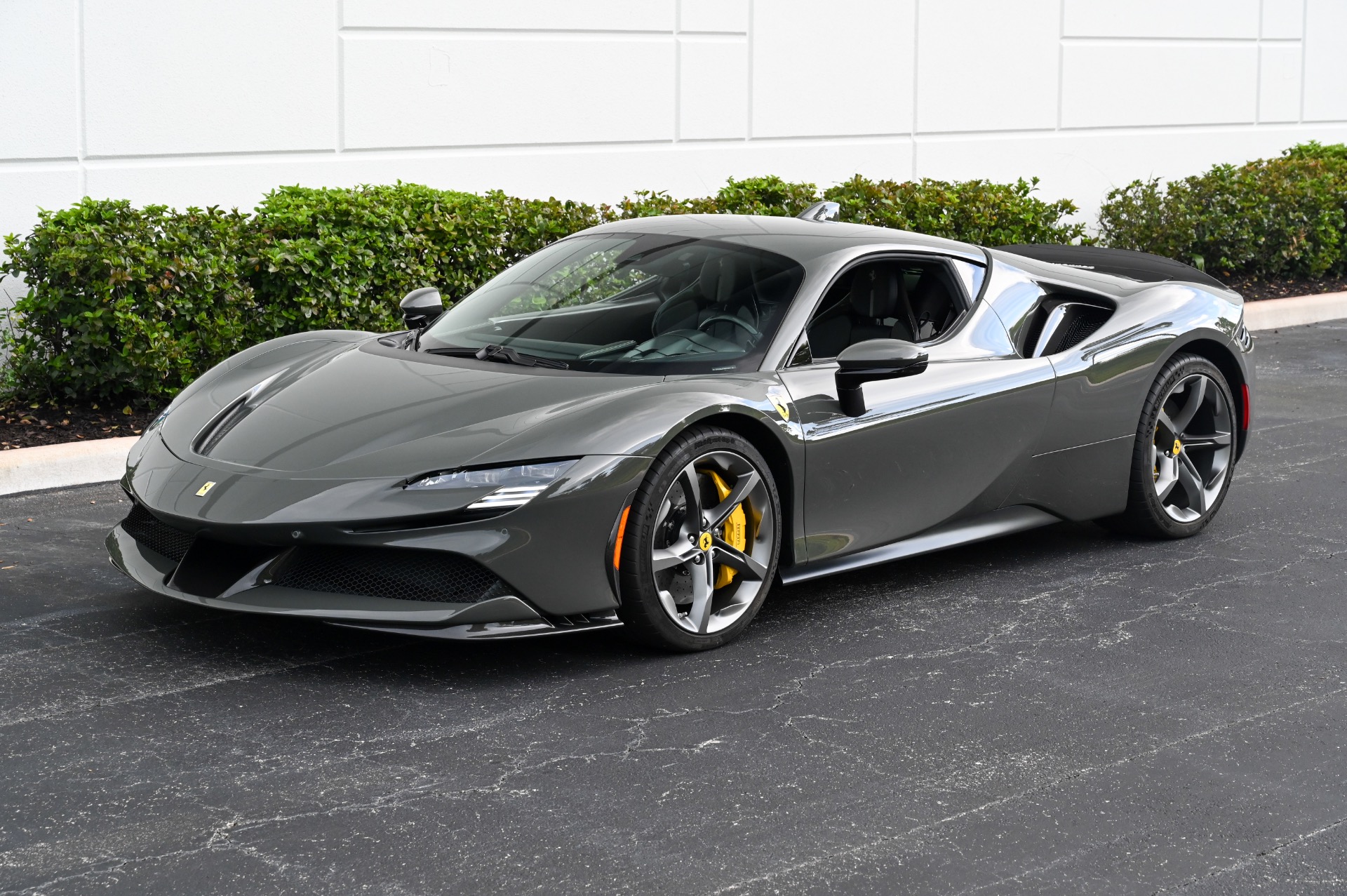 Silver Ferrari Sf90 Stradale