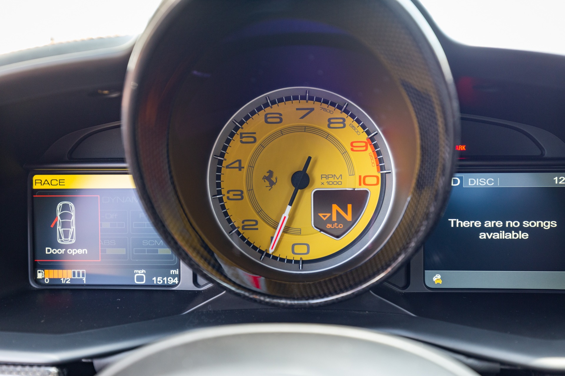 Ferrari 458 Speedometer