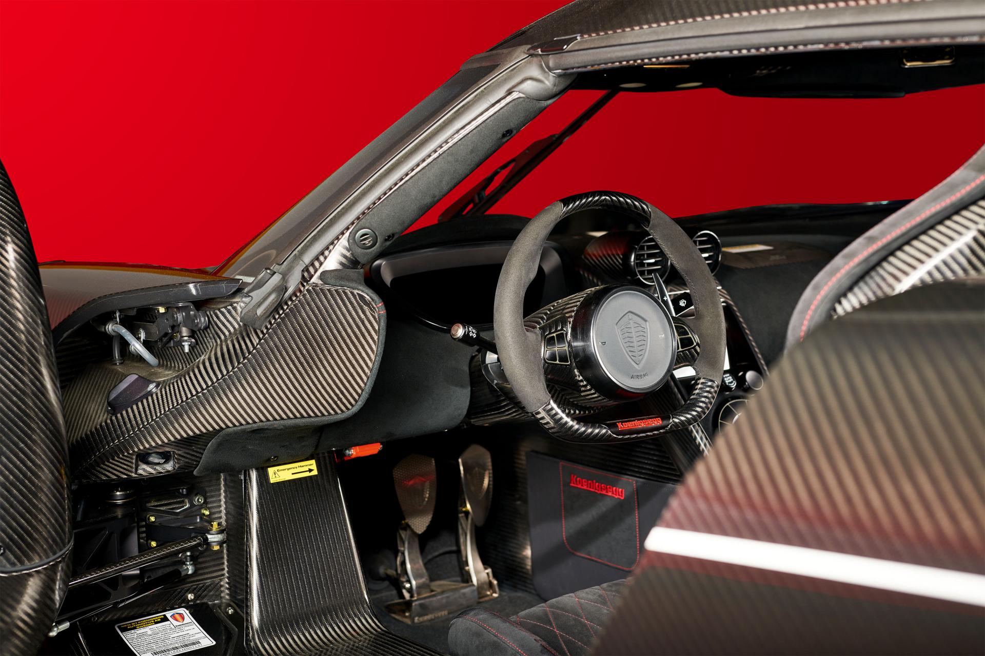 Koenigsegg Agera R Red Interior