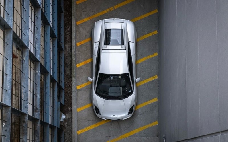 Lamborghini Gallardo Top View