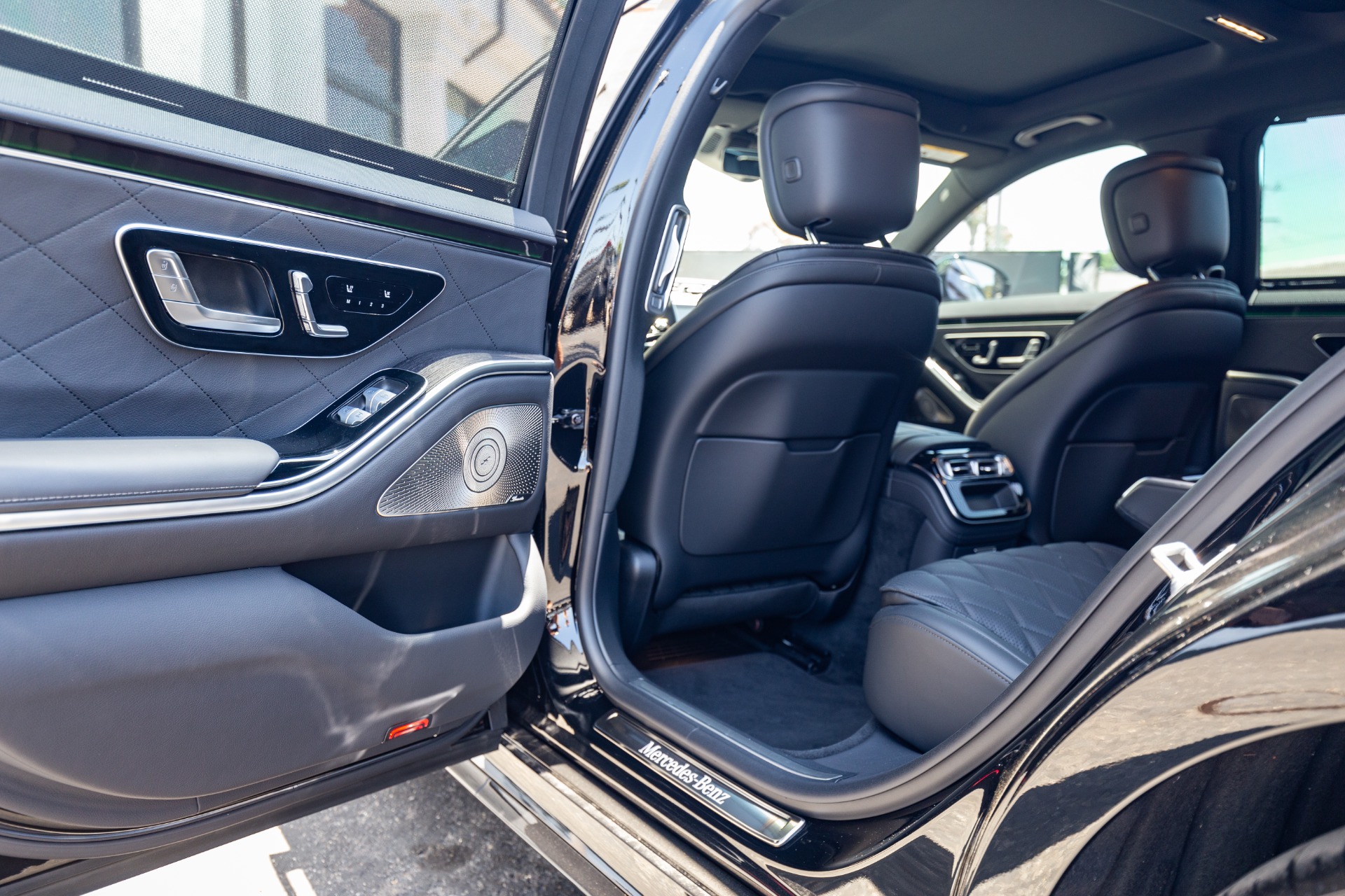 2022 S Class Rear Interior