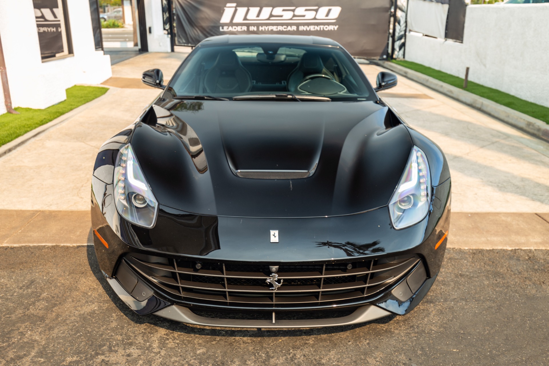 Ferrari F12 Berlinetta Black Front