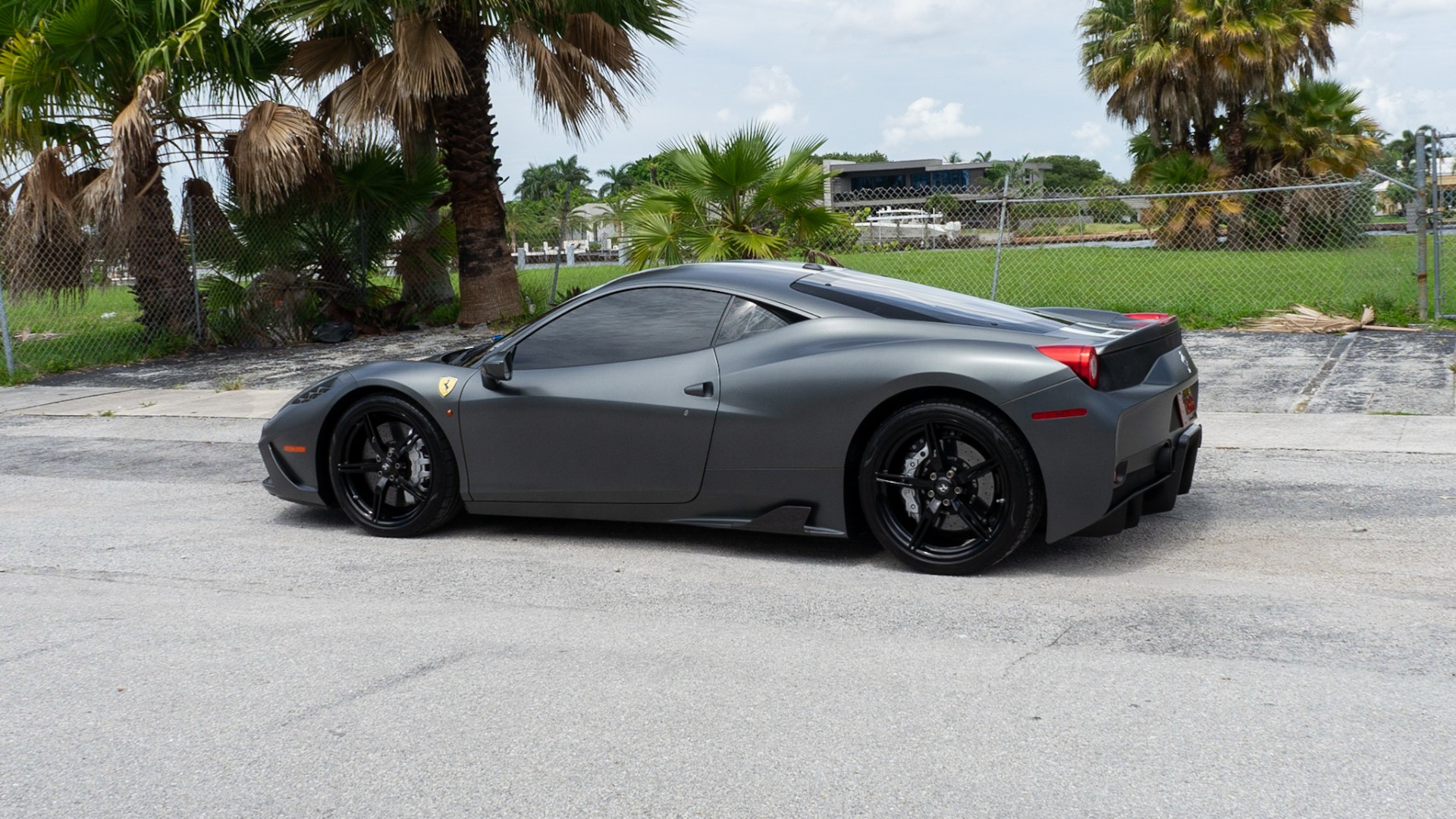 Ferrari 458 Grey Wallpaper