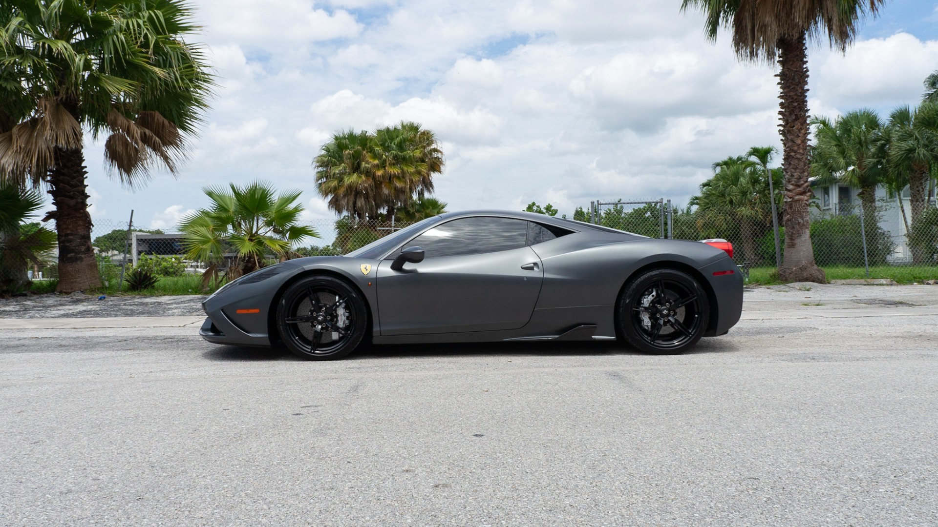 Ferrari 458 Grey Wallpaper