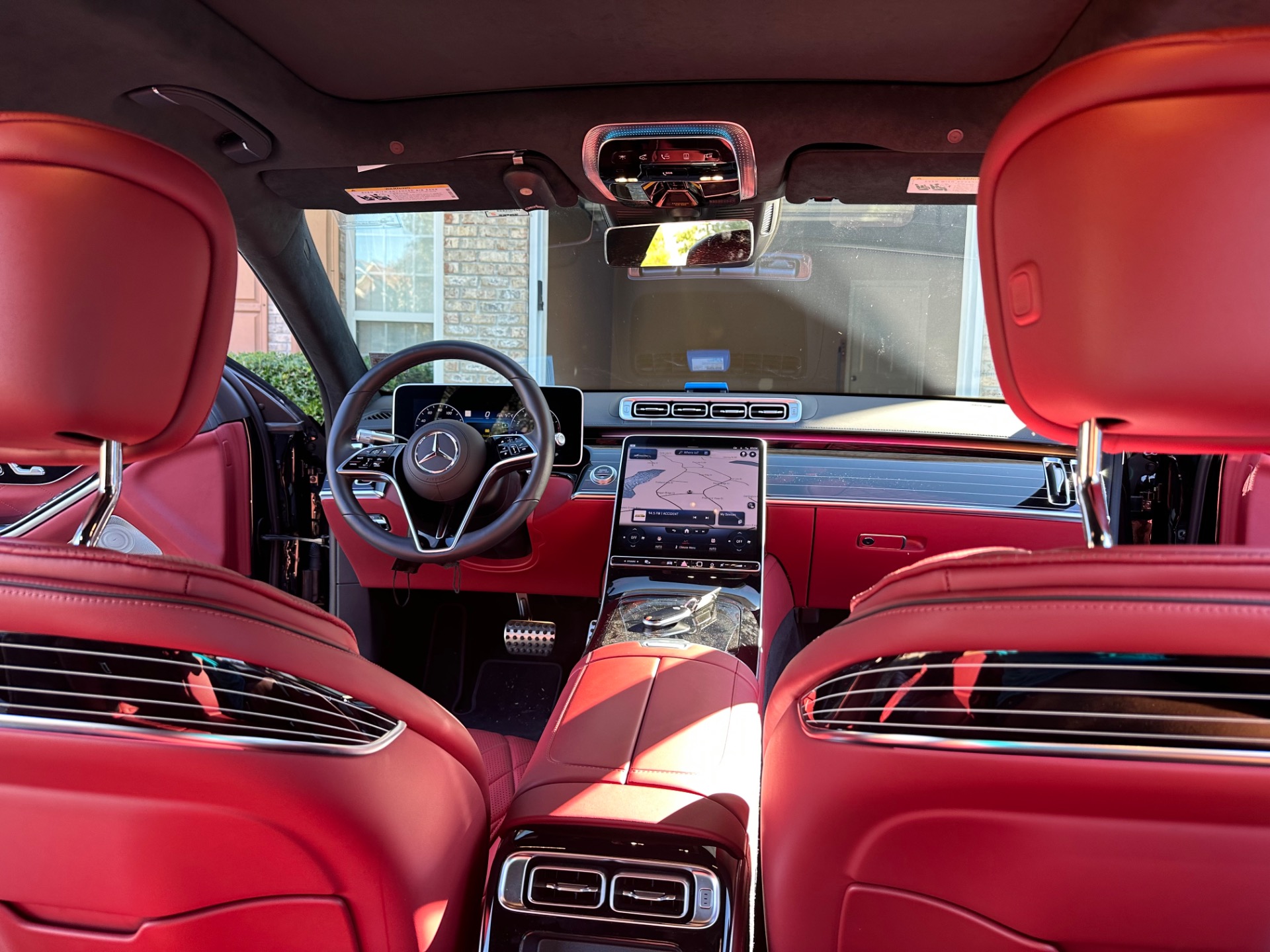Mercedes Benz S Class 2022 Interior Wallpaper
